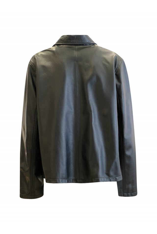 SWORD SE25-8392 SPM BLACK LEATHER JACKET
